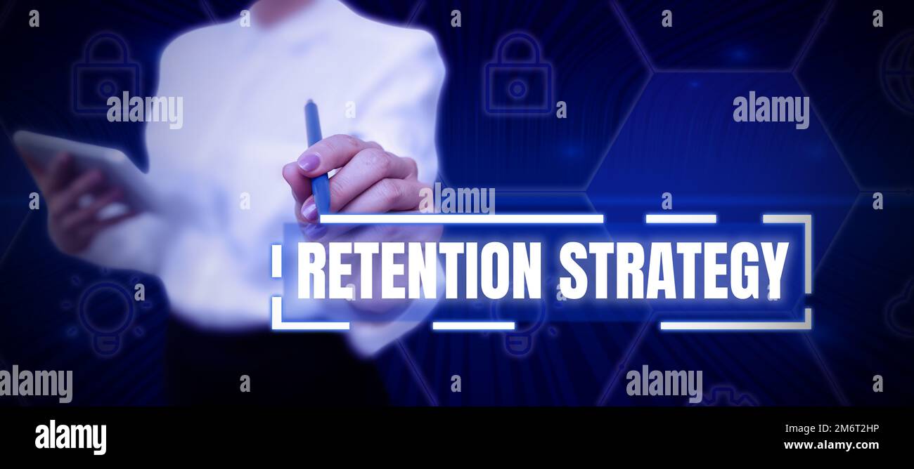 Inspiration showing sign Retention Strategy, Business concept ...