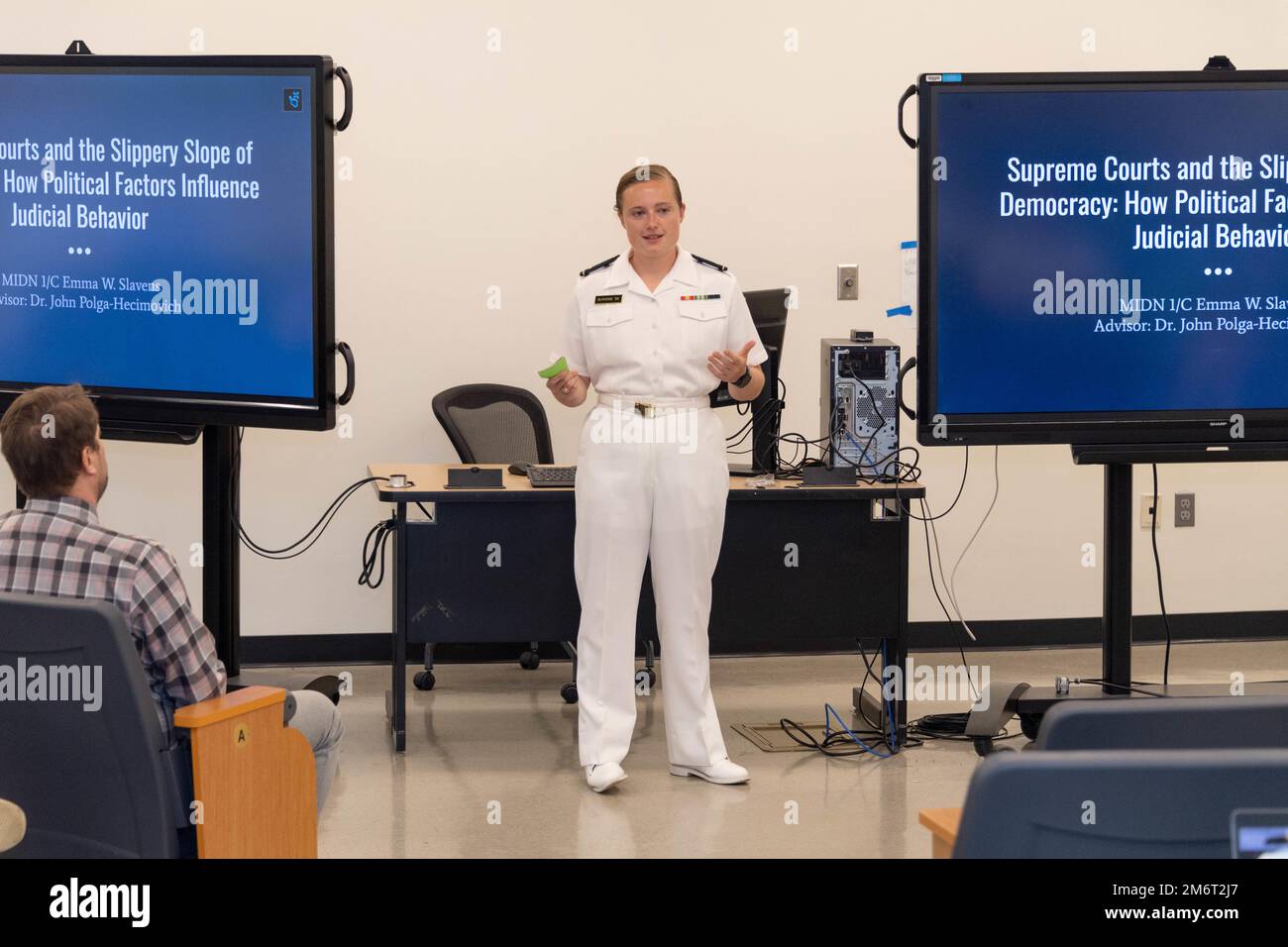 ANNAPOLIS, Md. (May 4, 2022) U.S. Naval Academy midshipmen present ...
