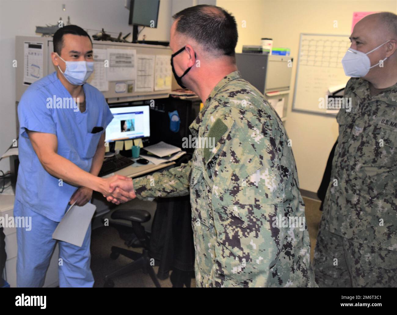 An unexpected surprise…Hospital Corpsman 1st Class Danny Varath, Naval ...