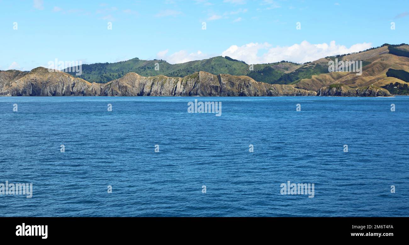 In Cook Strait - - New Zealand Stock Photo - Alamy