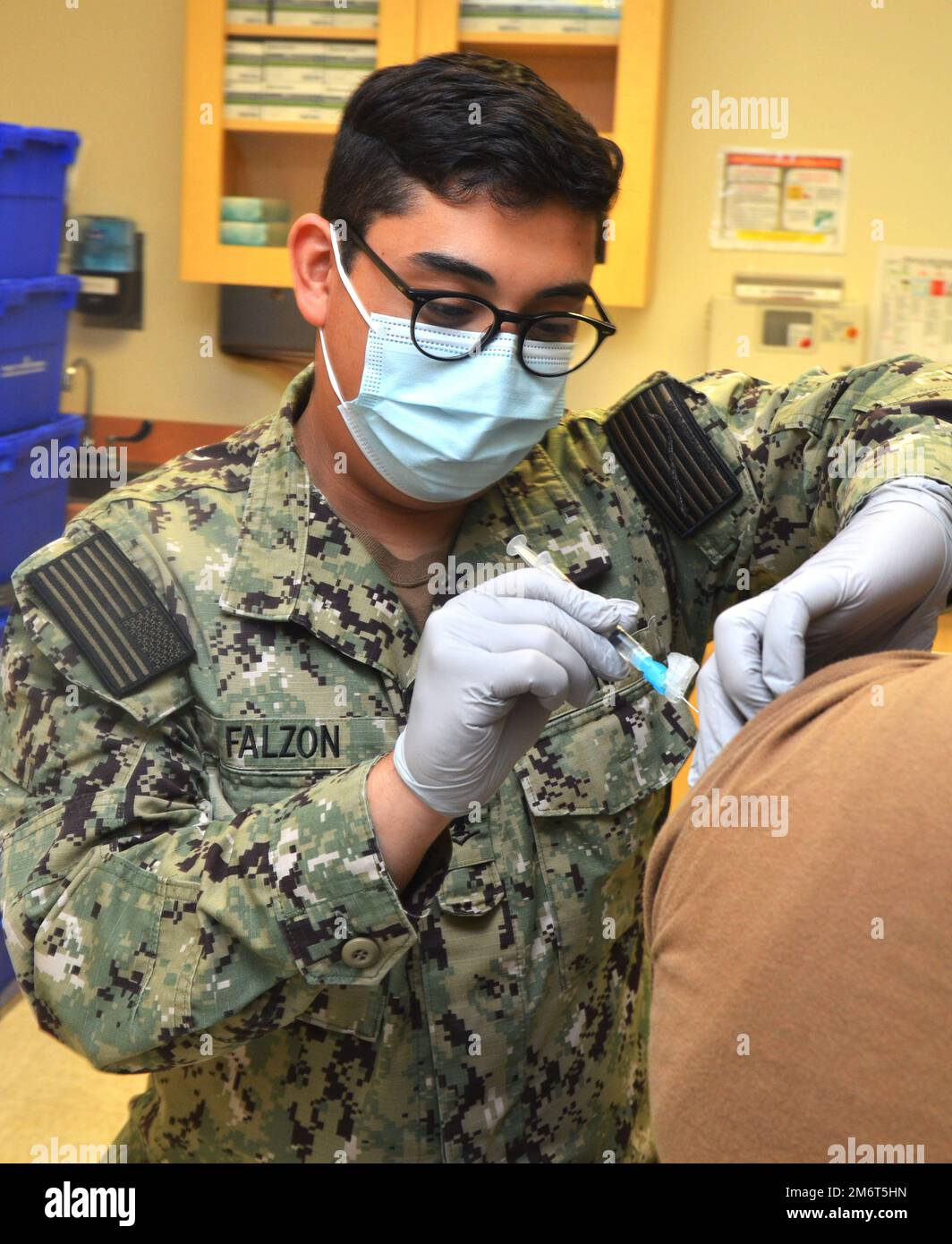 MAYPORT, Fla. (May 6, 2022) - Hospital Corpsman 3rd Class Steven Falzon ...
