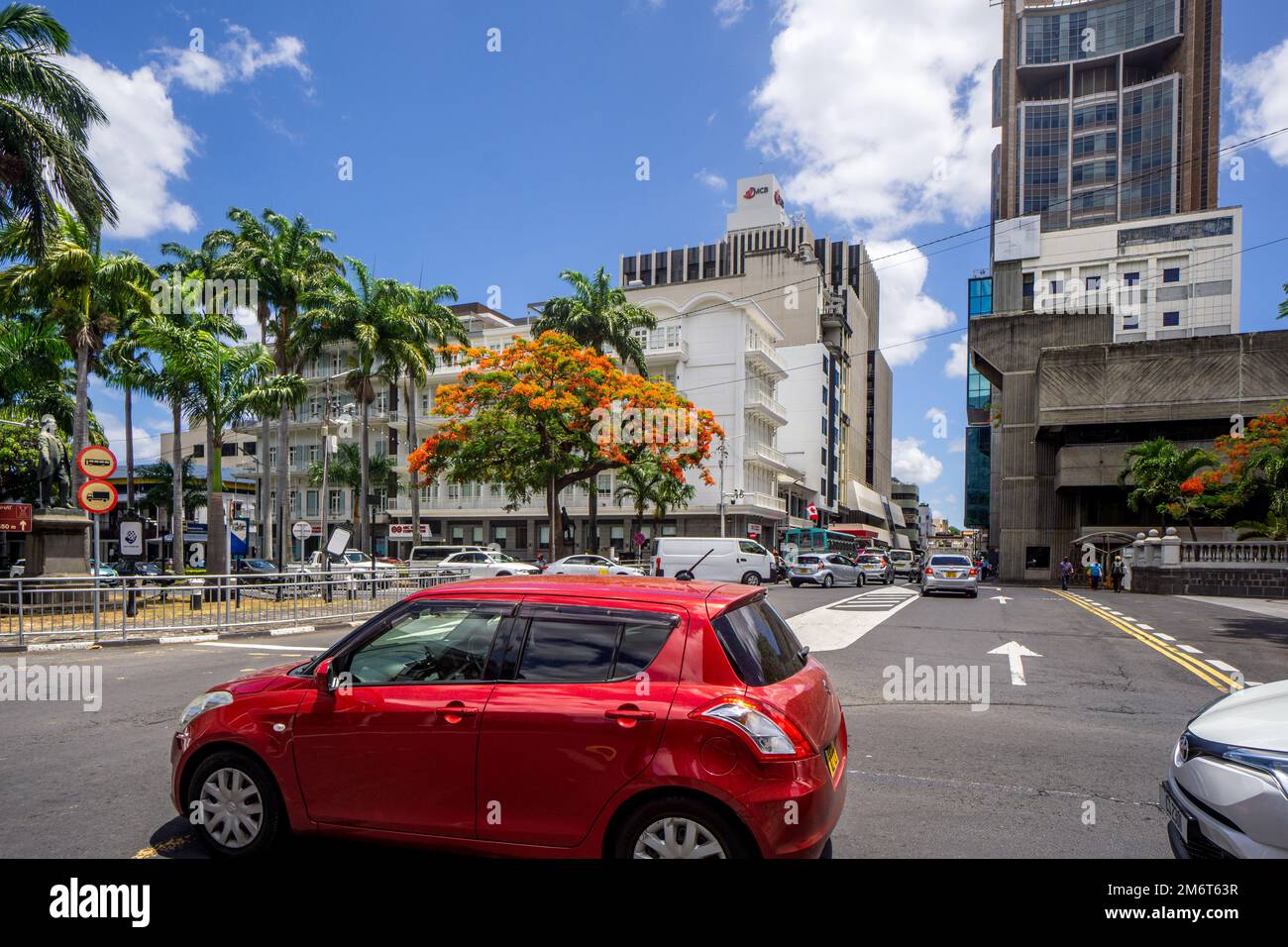 December 2021, Port Louis, Mauritius - Capital city Port Louis ...