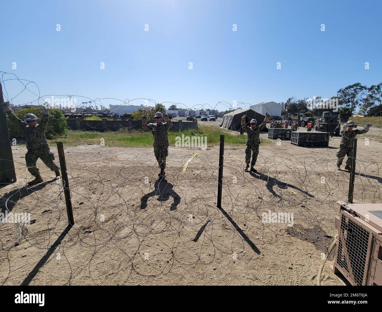 PORT HUENEME, Calif. (May 4, 2022) Seabees, assigned to Naval Mobile ...