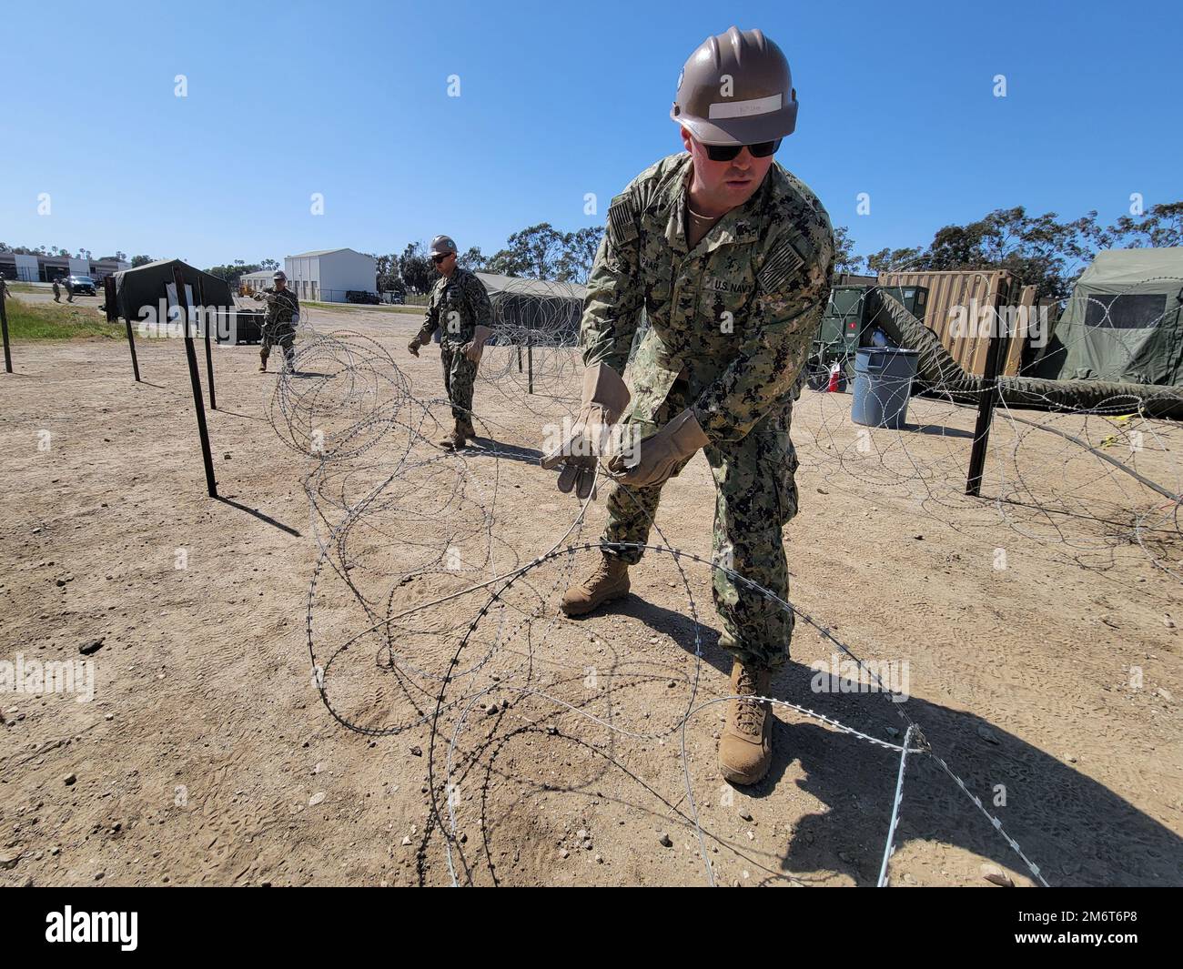 PORT HUENEME, Calif. (May 4, 2022) Seabees, assigned to Naval Mobile ...