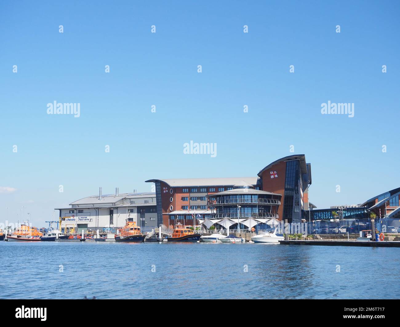 The Royal National lifeboat institution headquarters building in Poole ...