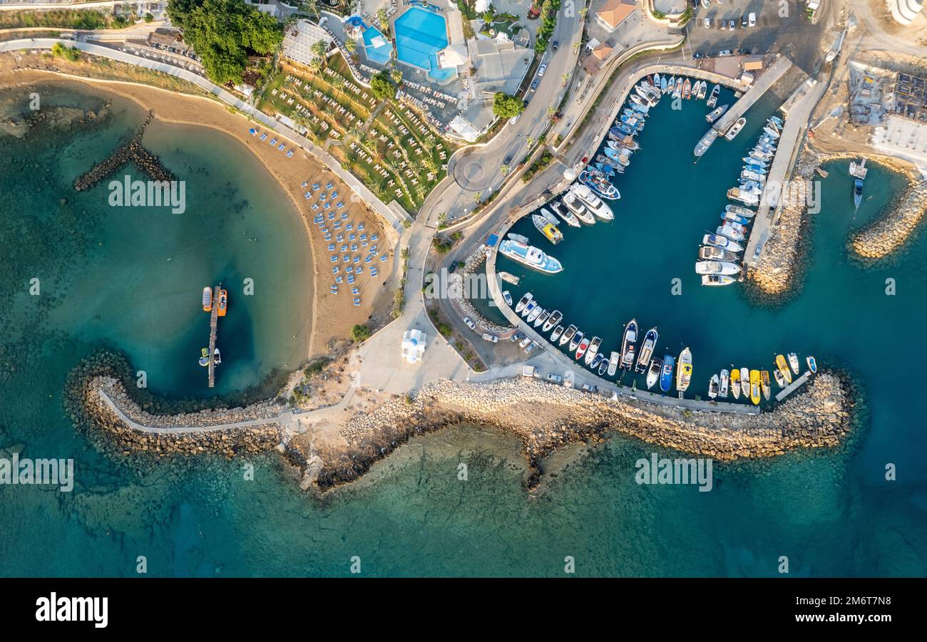 Paralimni aerial hi-res stock photography and images - Alamy