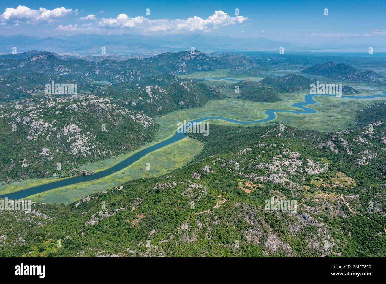 Flying above scenic river flowing hi-res stock photography and images - Alamy