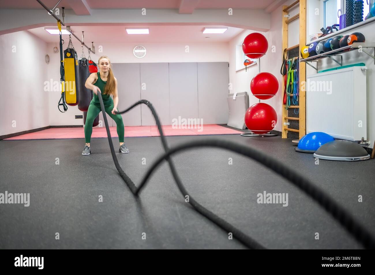 Strong woman bodybuilder perfect hi-res stock photography and images ...