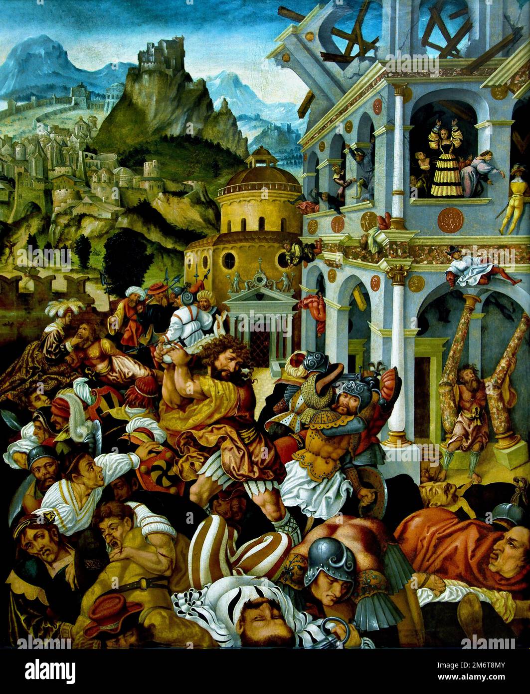 The Story of Samson,by D. A. Breu Jörg (1475 1537 ) German Germany ...