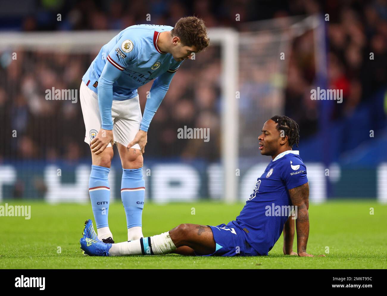London, England, 5th January 2023. John Stones of Manchester City ...