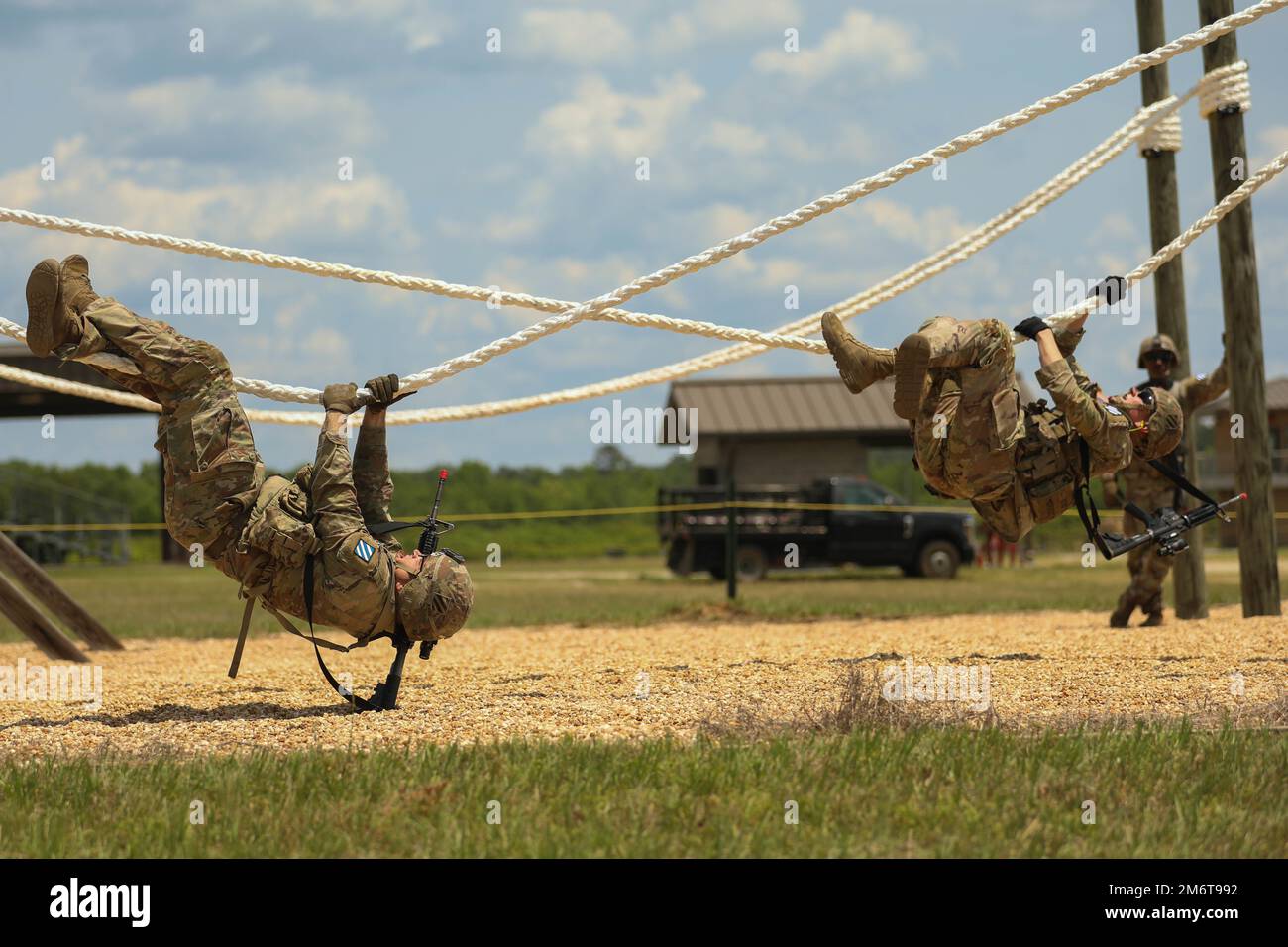 U.S. Army Spc. Tyler McGinnis and Pfc. Patrick Sullivan, both M2A3 ...