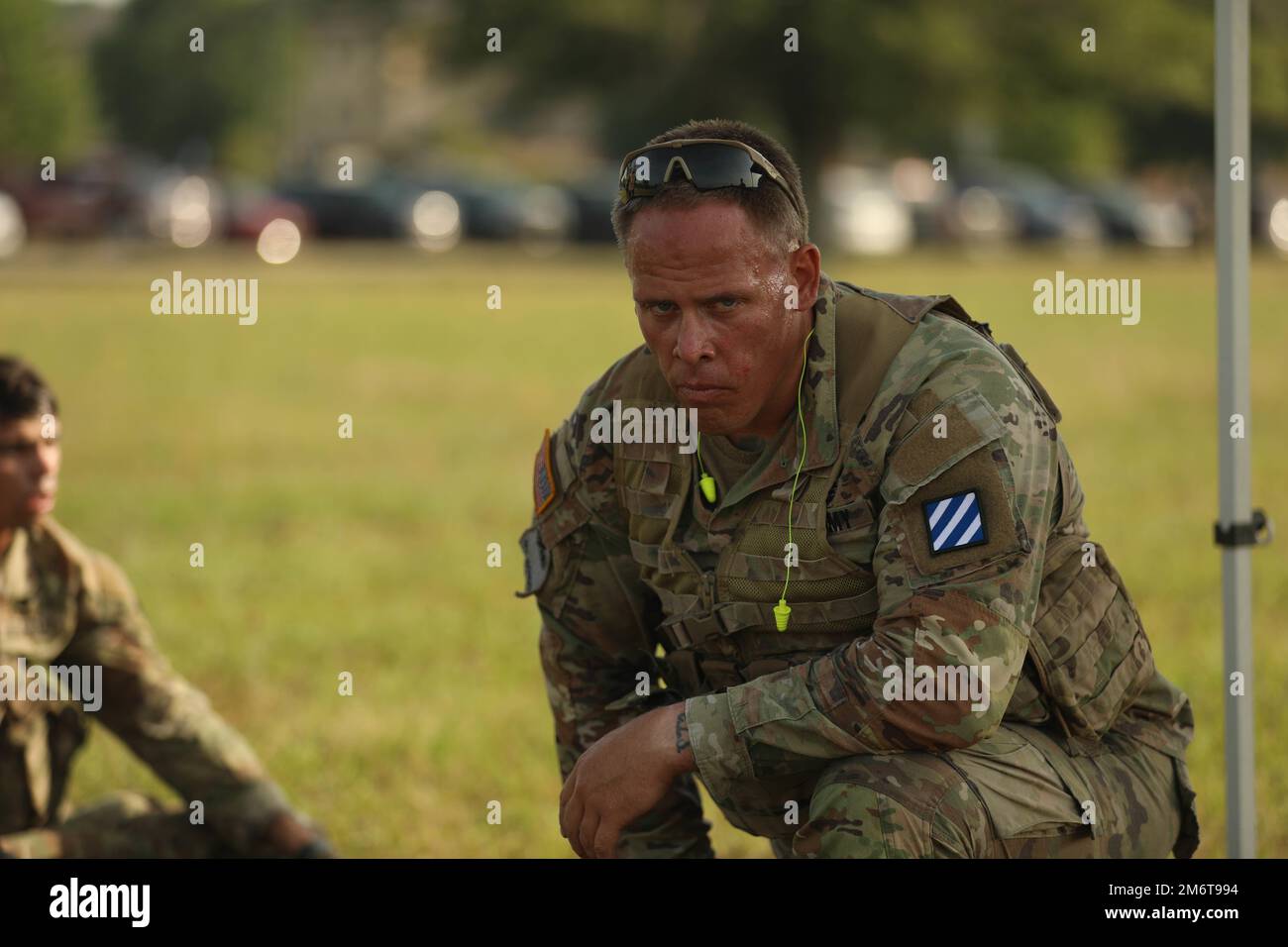 U.S. Army Staff Sgt. Steven Shives, an M1 armor crewman gunner, master ...