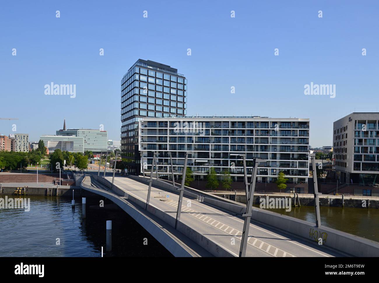 Modern Buildings in the Neighborhood Hafen City in the Hanse City ...