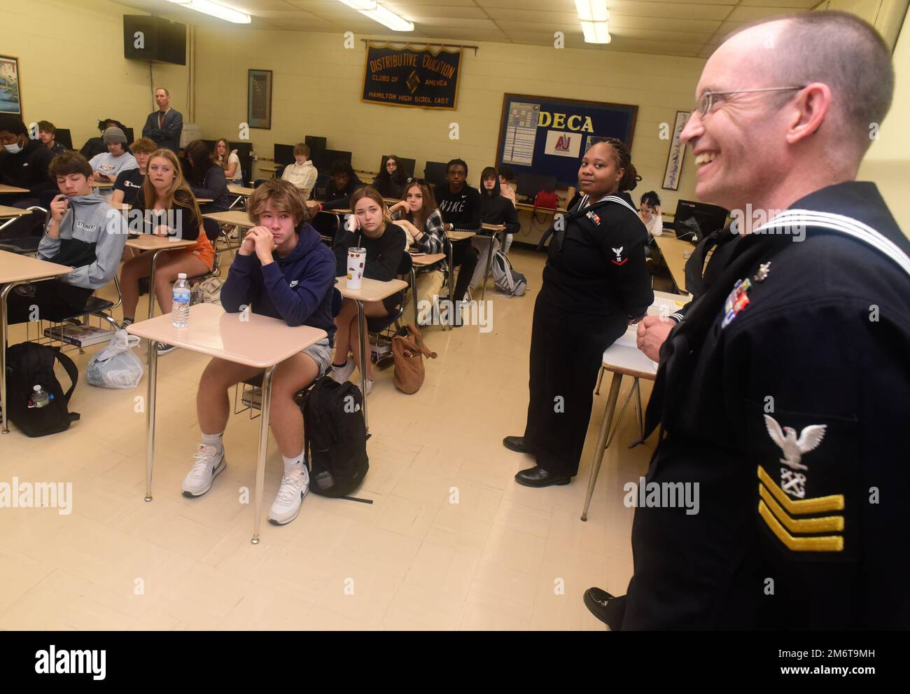 HAMILTON, N.J. -- (MAY 5, 2022) U.S. Navy Boatswain's Mate 1st Class ...