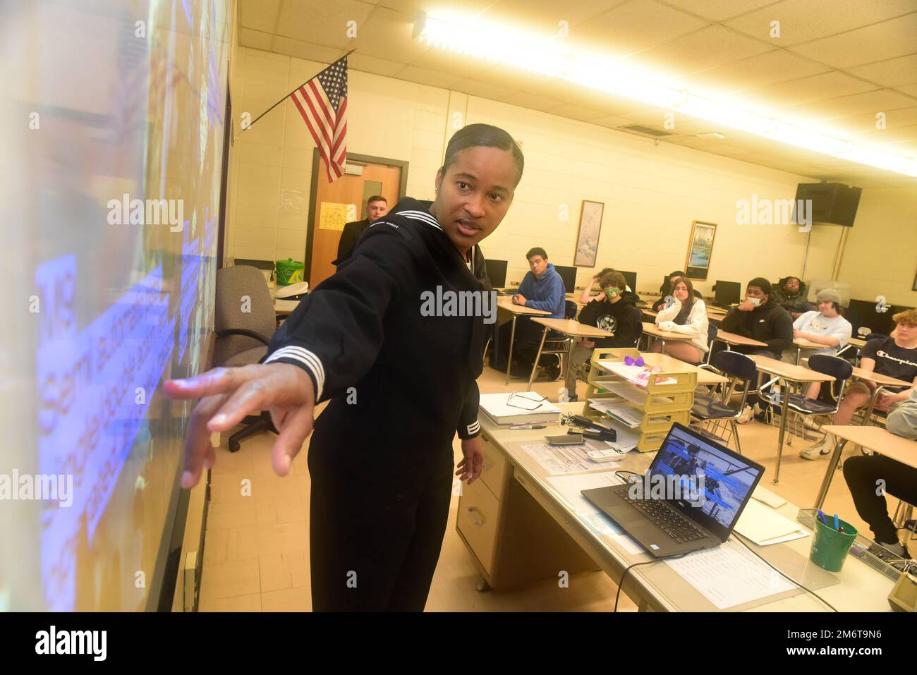 HAMILTON, N.J. -- (MAY 5, 2022) U.S. Navy Engineman 2nd Class Natalia ...