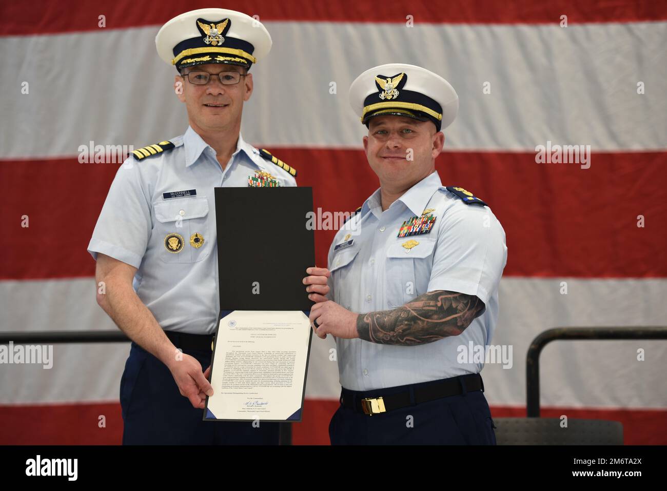 Chief Warrant Officer Daniel Garver, Commanding Officer of Coast Guard ...