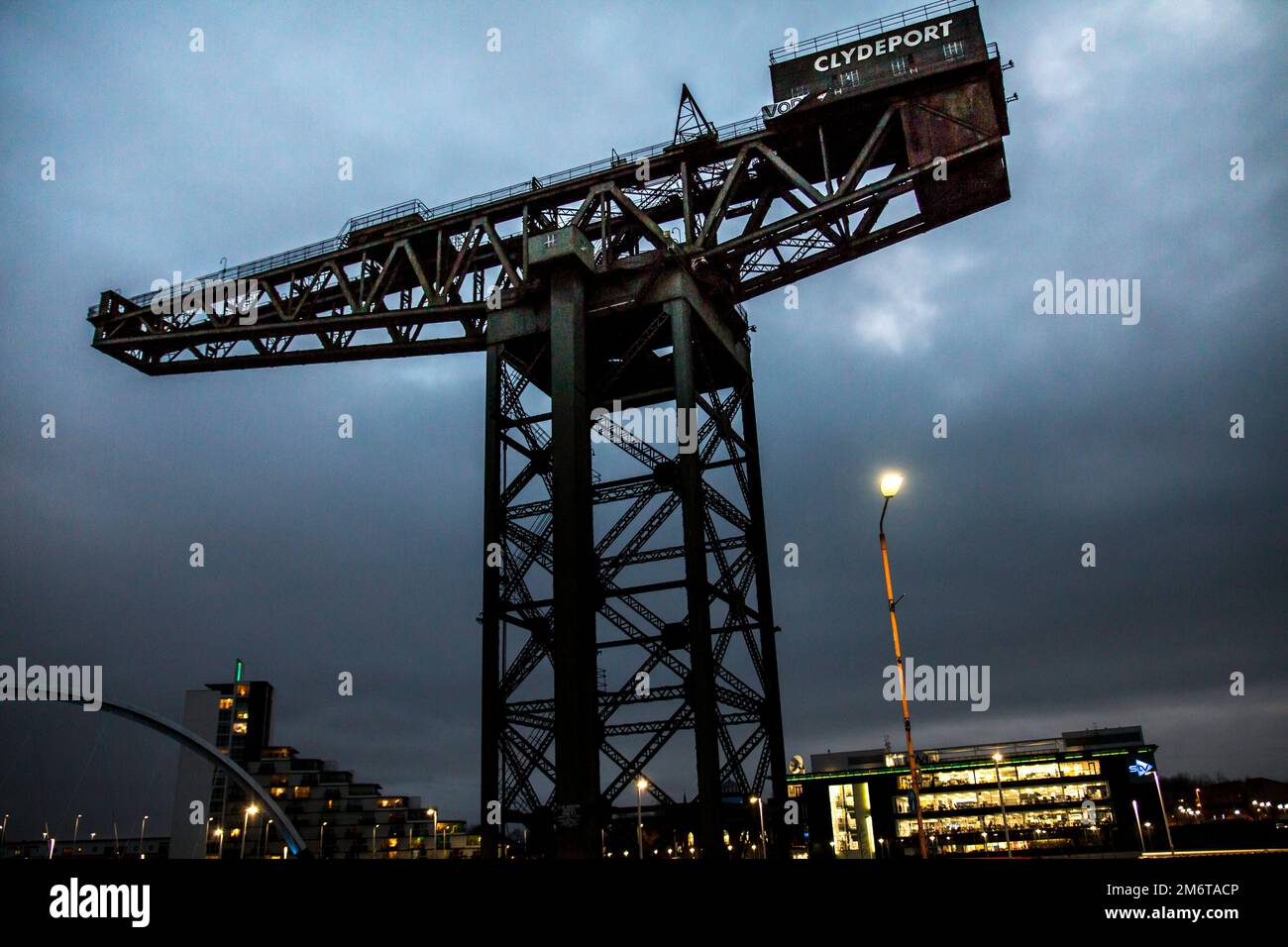 Finnieston Crane, Clyde Arc, OVO Hydro, SEC Armadillo Glasgow 2023 ...