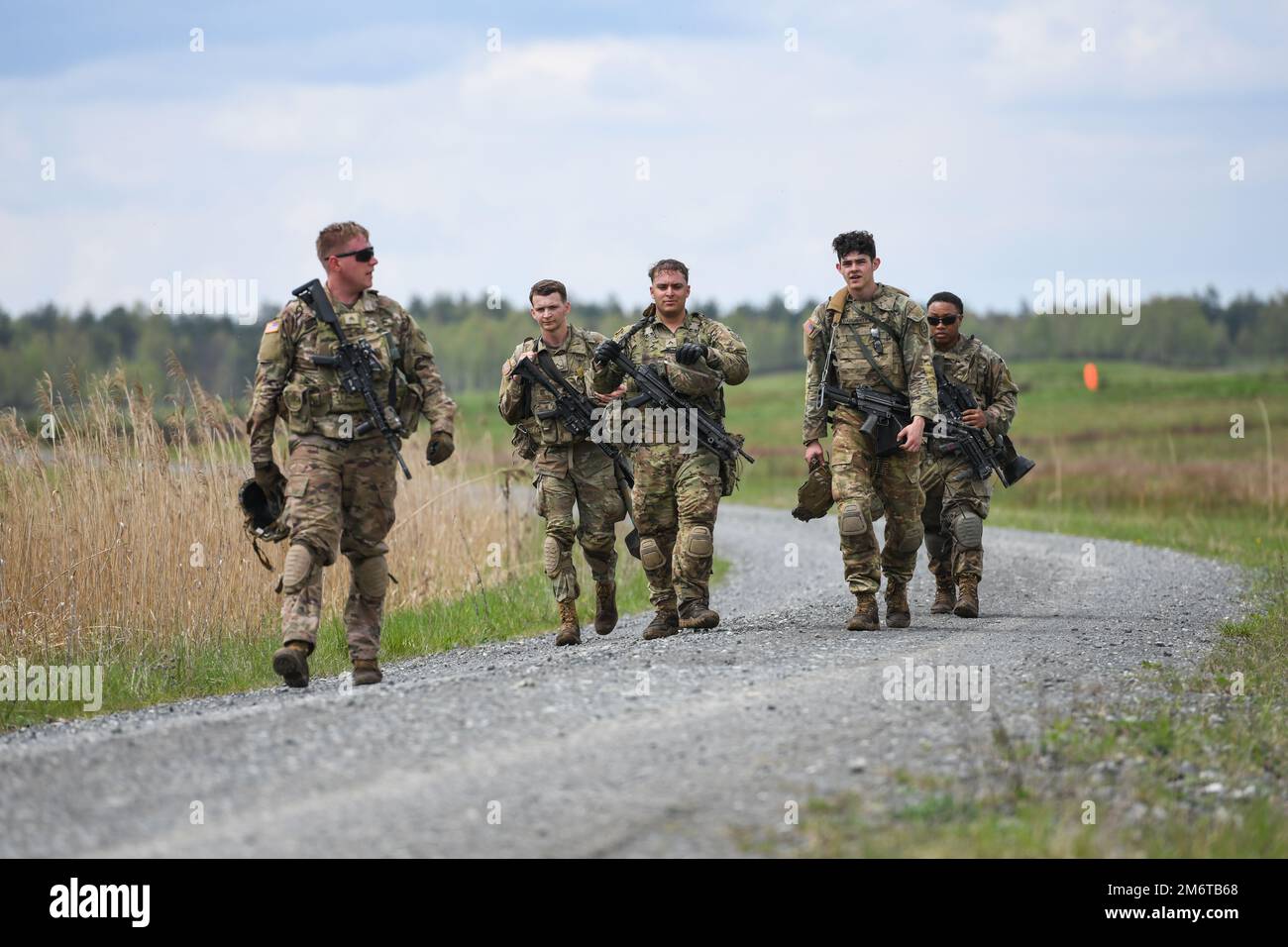 U.S. Soldiers, assigned to Bull Troop, 1st Squadron, 2nd Cavalry ...