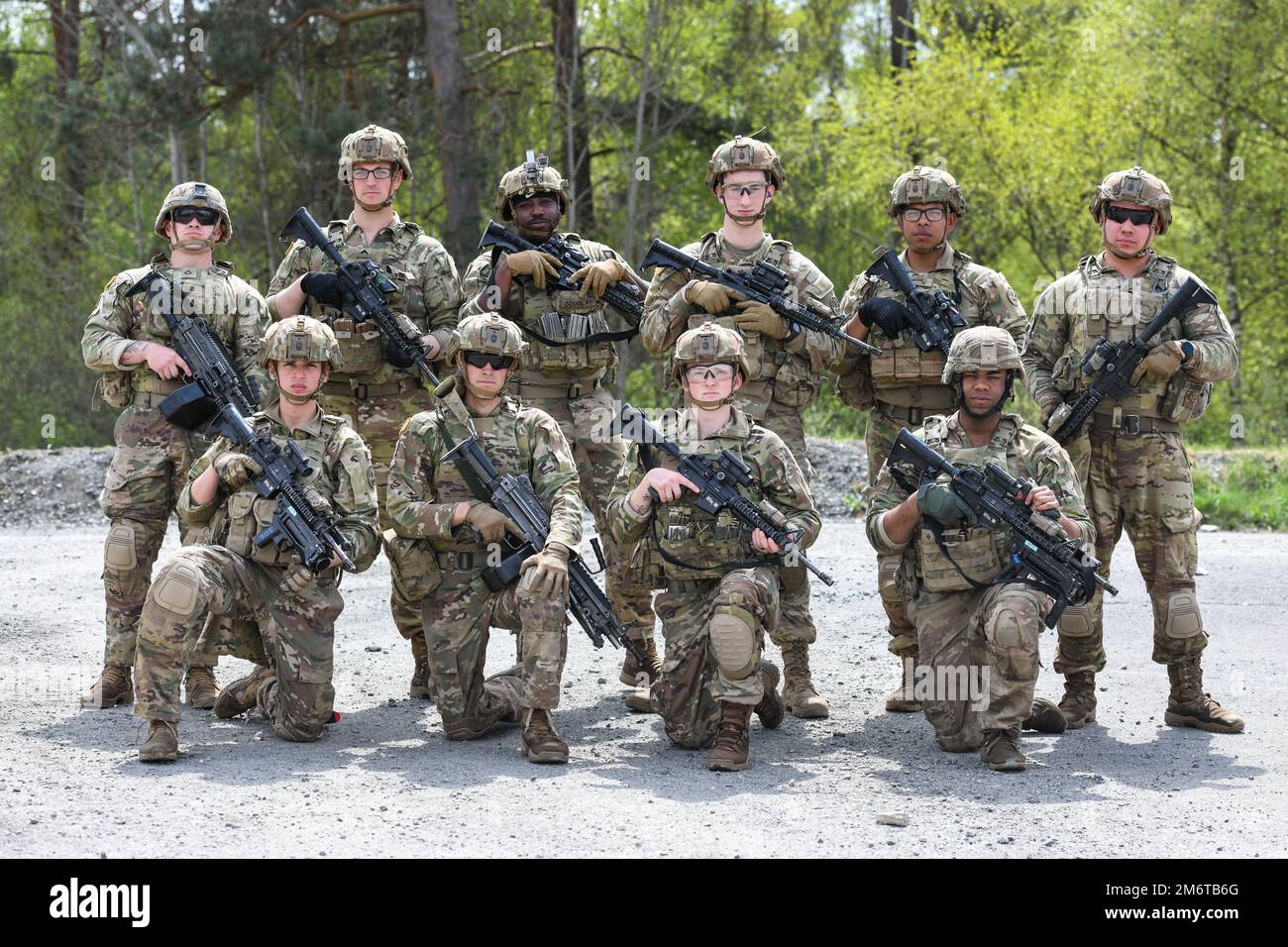 U.S. Soldiers, assigned to Bull Troop, 1st Squadron, 2nd Cavalry ...