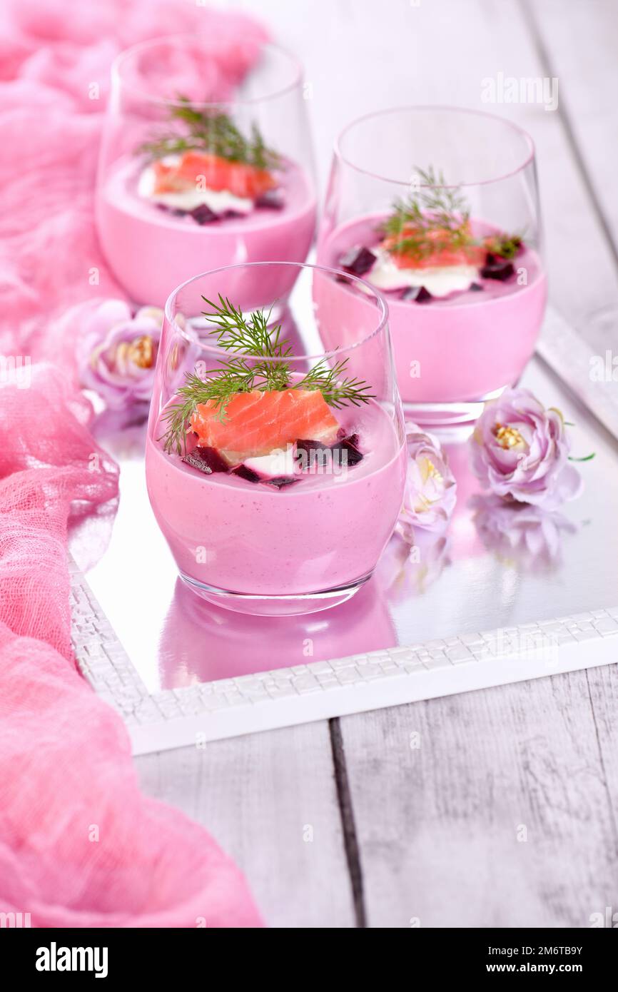 Fish mousse appetizer hi-res stock photography and images - Alamy