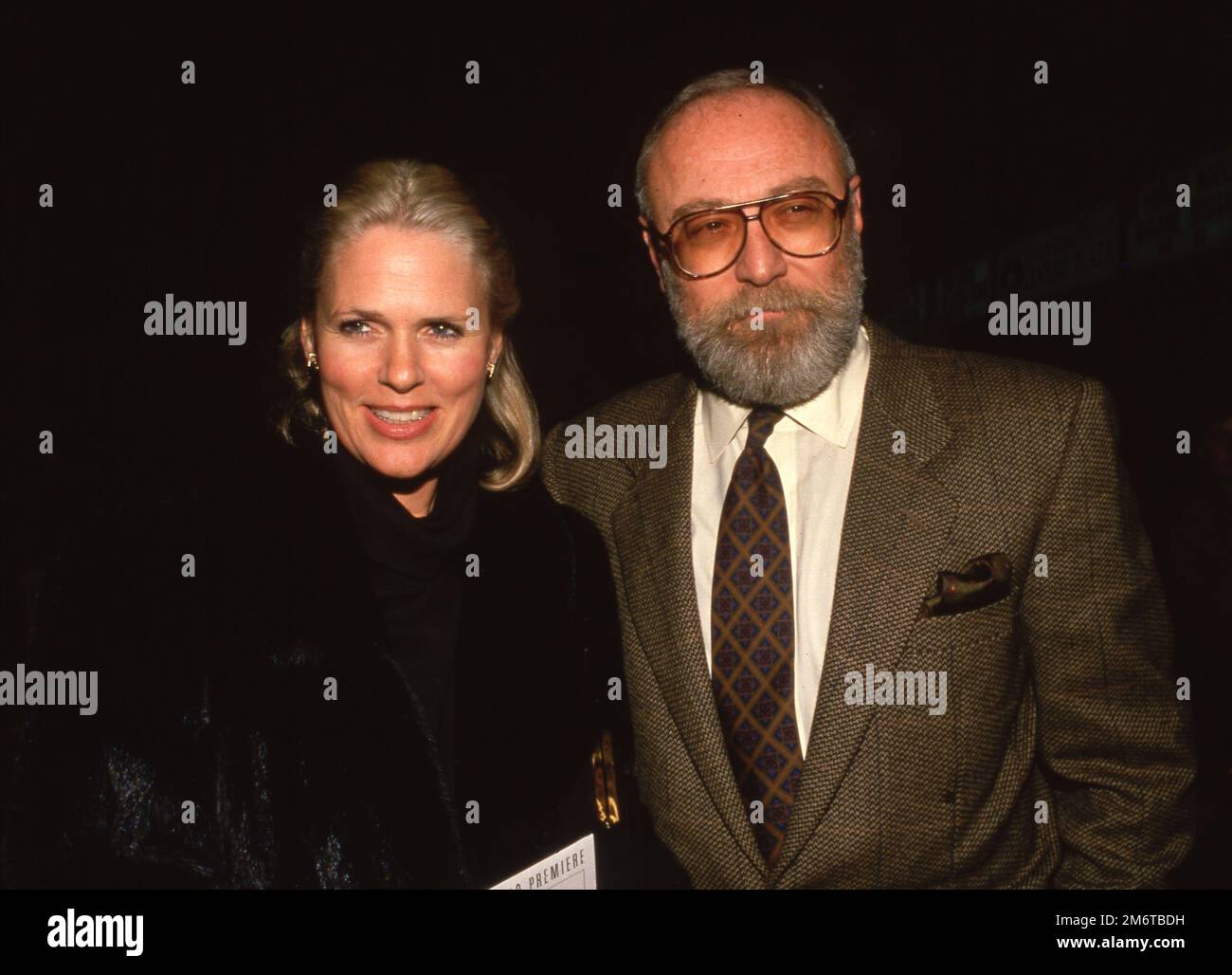 Sharon Gless and Barney Rosenzweig 1989 Credit: Ralph Dominguez ...