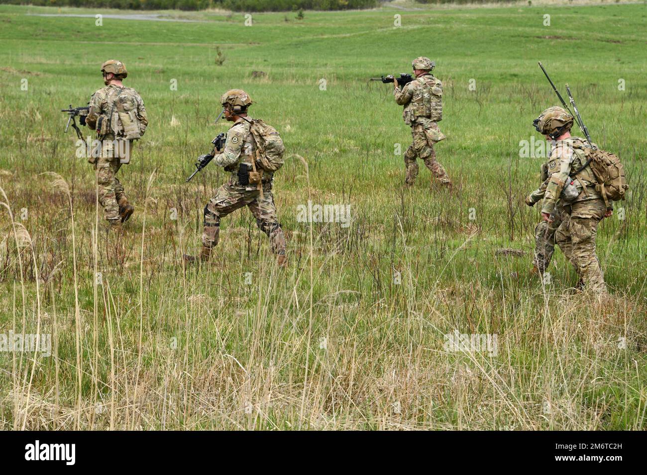 U.S. Soldiers, assigned to Bull Troop, 1st Squadron, 2nd Cavalry ...