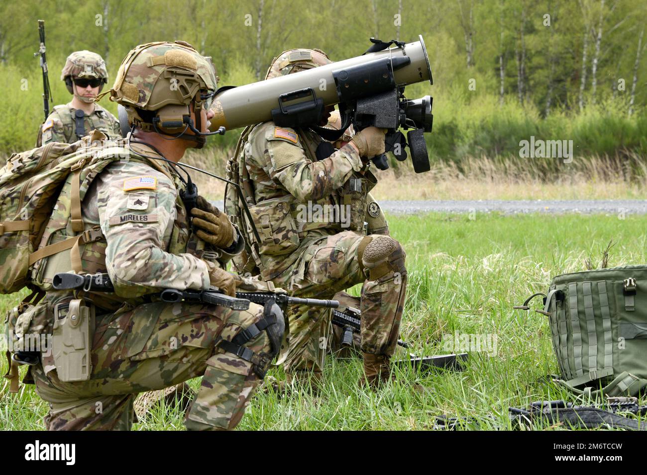 U.S. Soldiers, assigned to Bull Troop, 1st Squadron, 2nd Cavalry ...