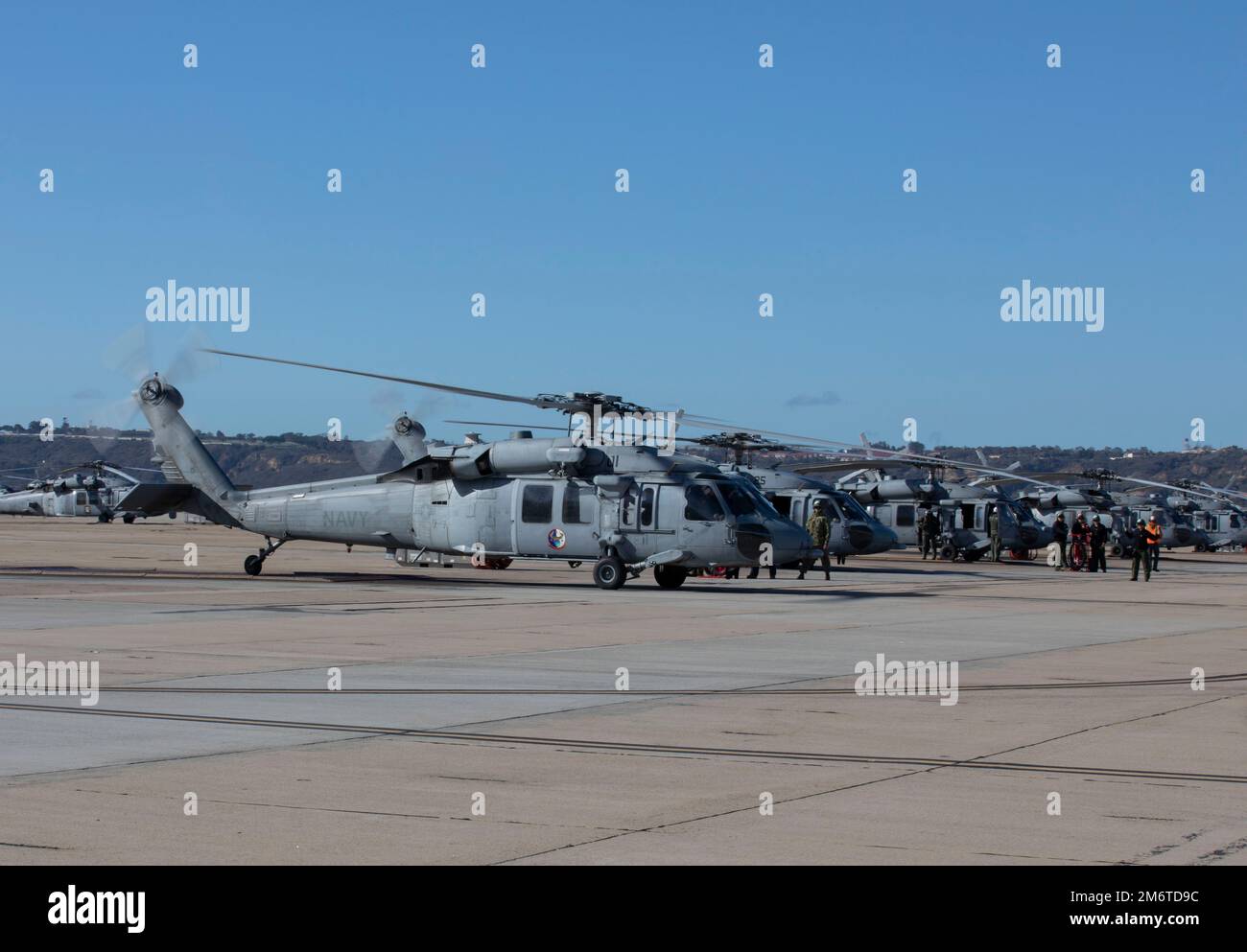 SAN DIEGO (Dec. 12, 2022) An MH-60S Seahawk assigned to Helicopter Sea ...
