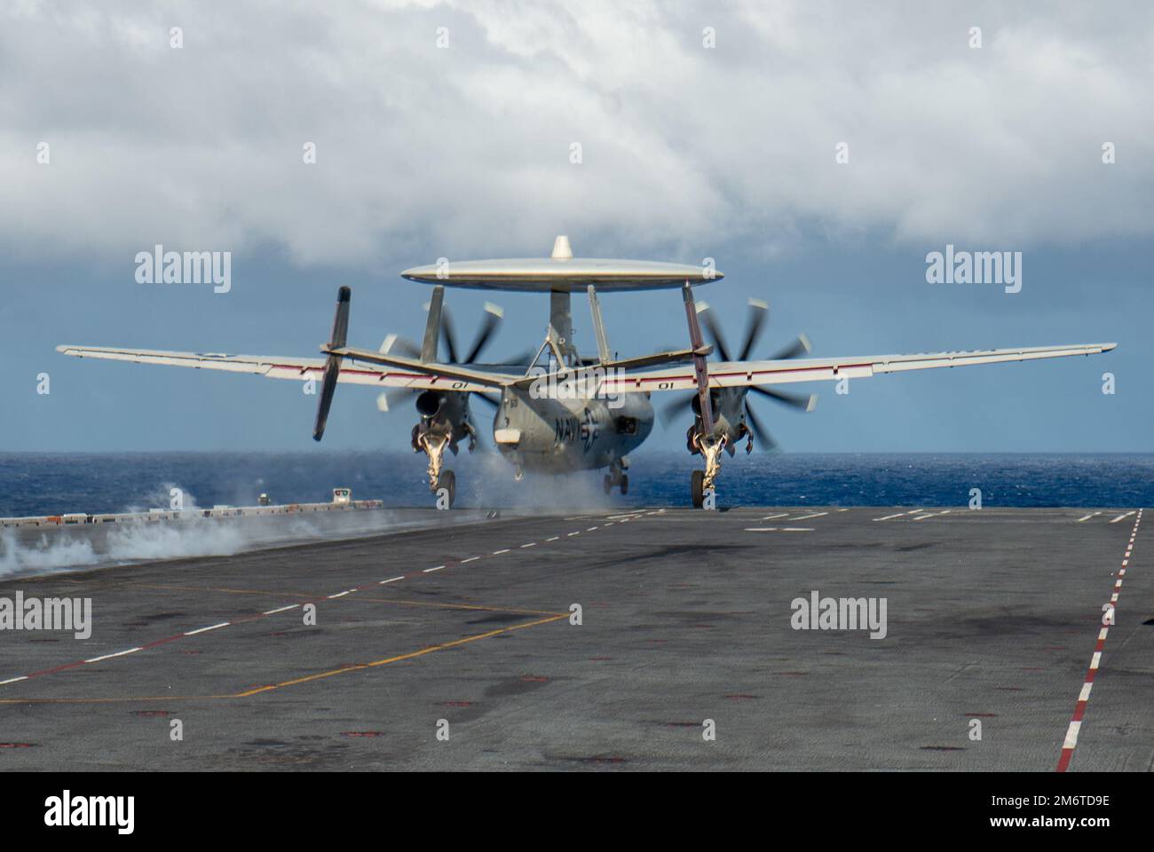 221231-N-DU622-1110 PHILIPPINE SEA (Dec. 31, 2022) An E-2C Hawkeye ...