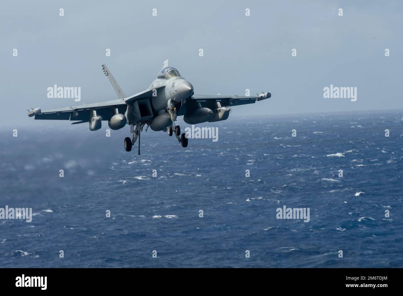 230105-N-KU796-1041 PHILIPPINE SEA (Jan. 5, 2023) An E/A-18G Growler ...