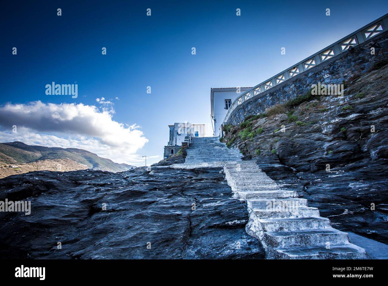 Chora andros town hi-res stock photography and images - Alamy