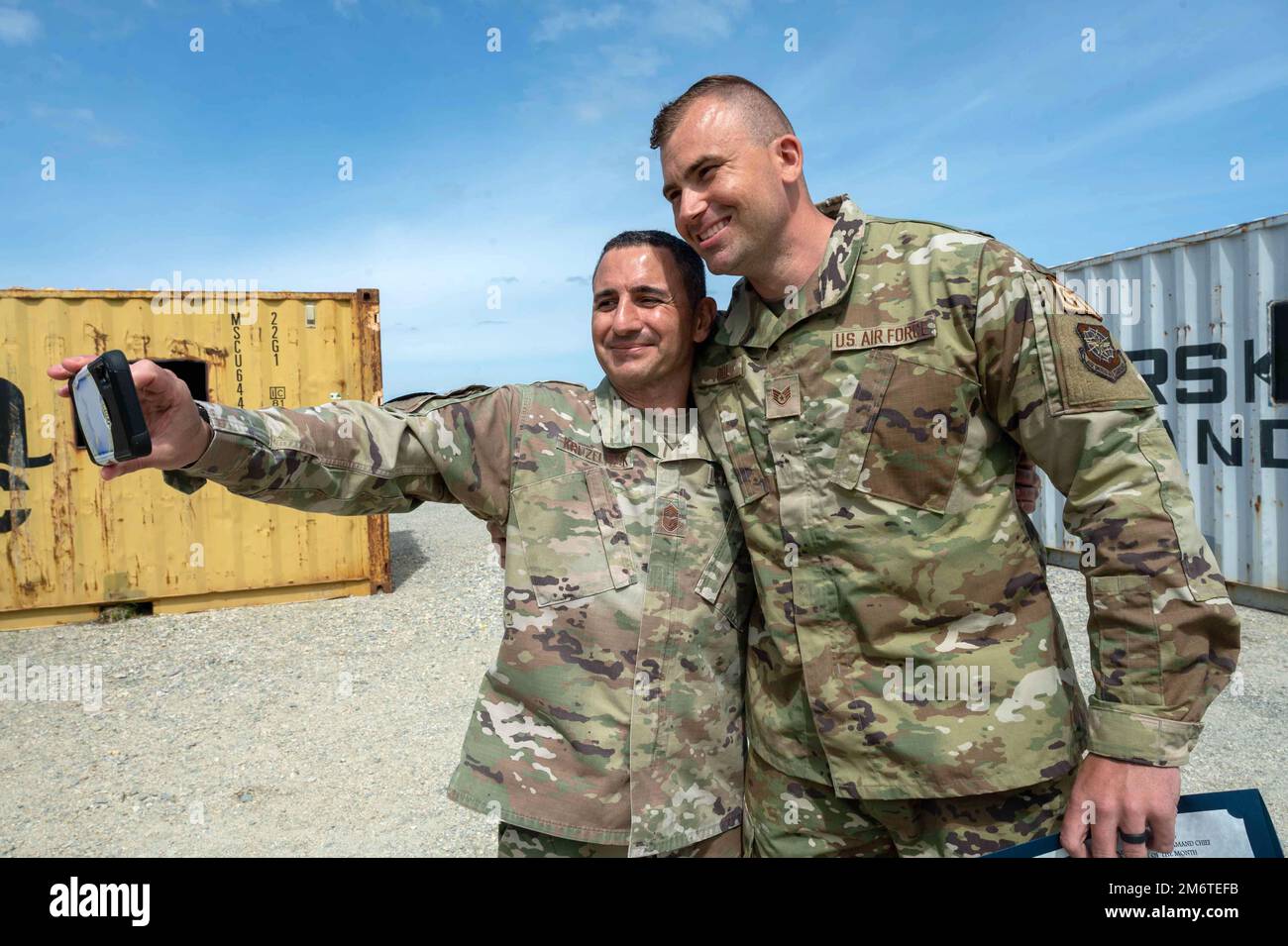 Chief Master Sgt. Brian Kruzelnick, Air Mobility Command command chief ...