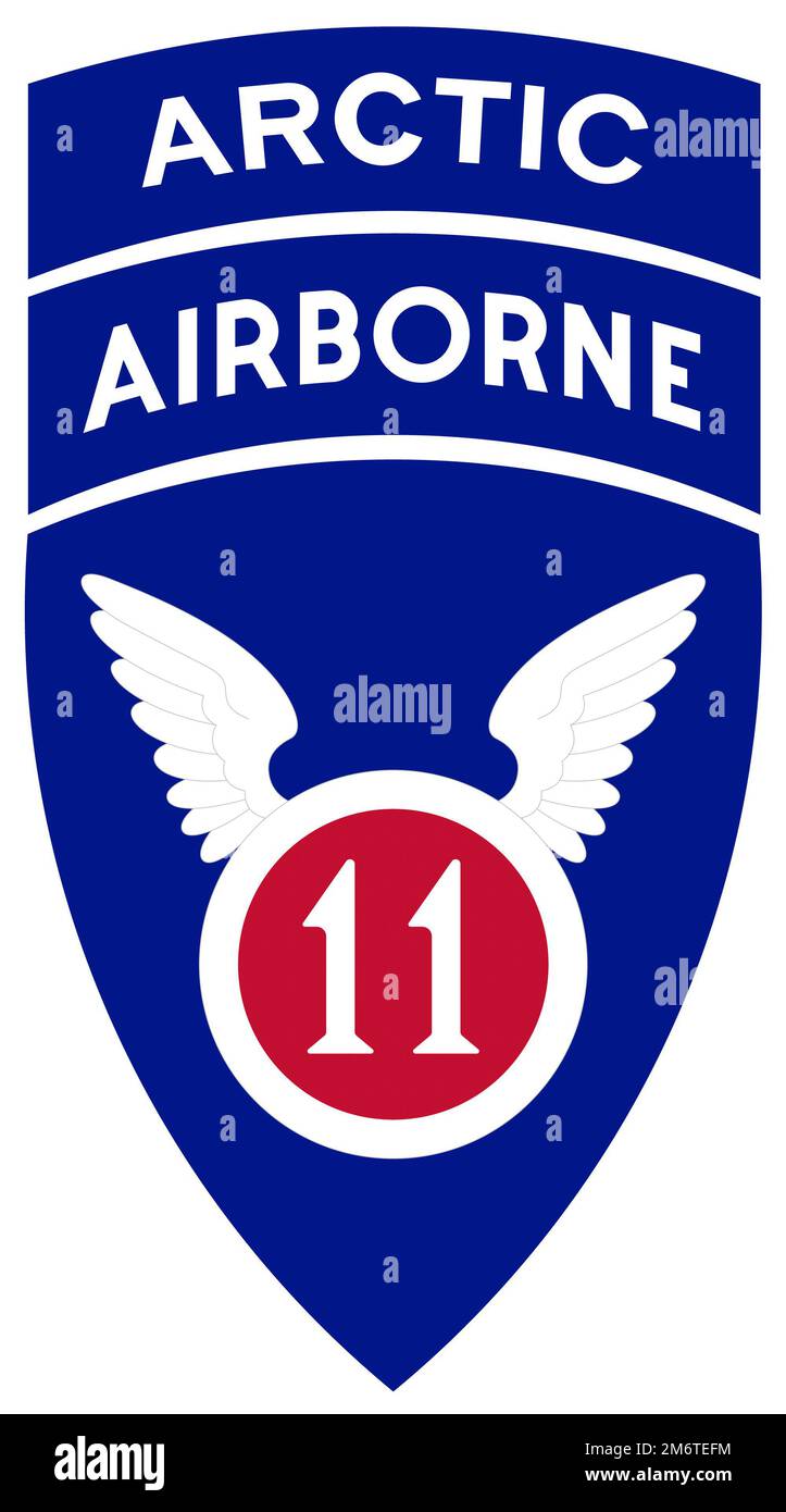 The official insignia for the 11th Airborne Division. The Army will re ...