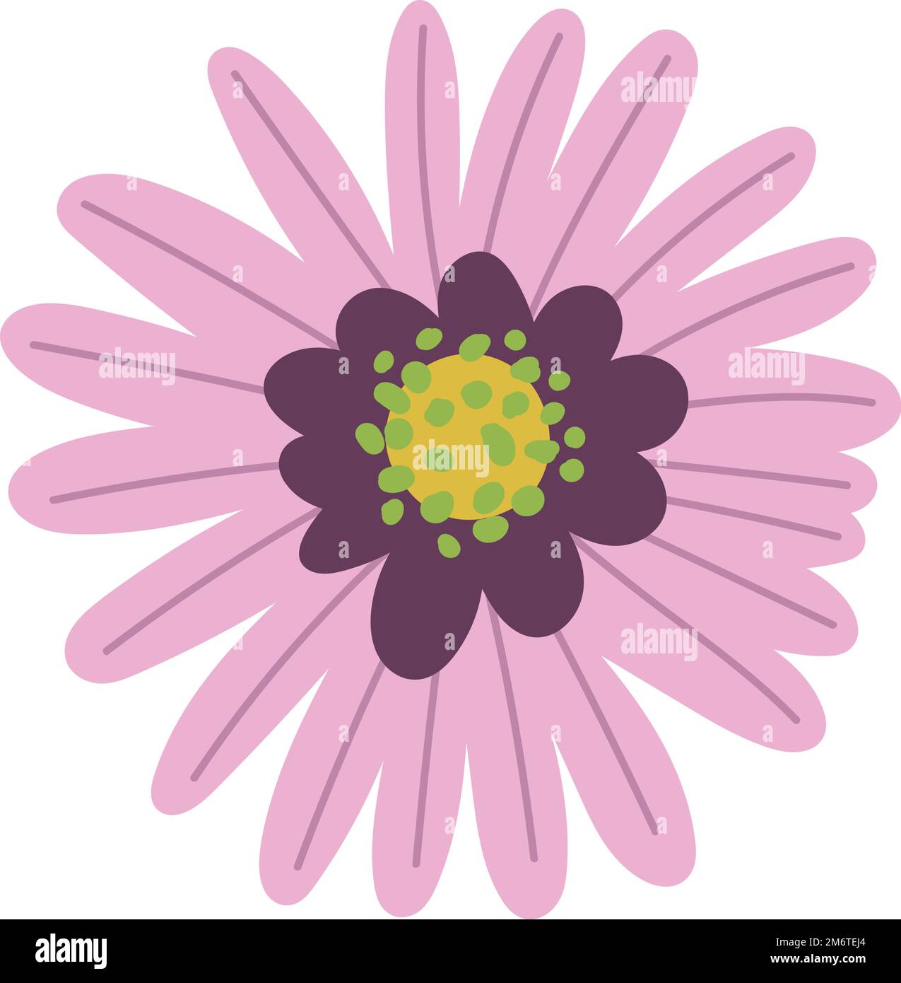 pink flower icon Stock Vector Image & Art - Alamy