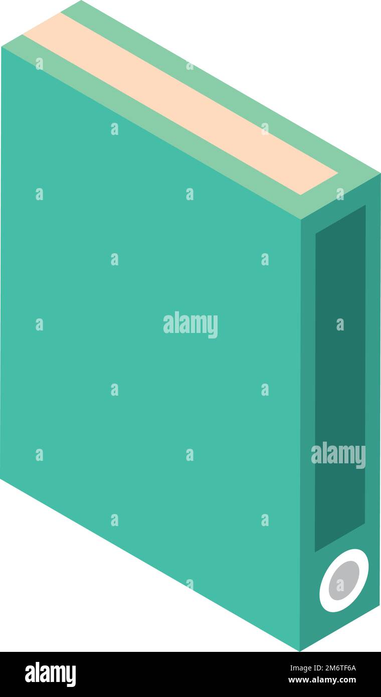 isometric office binder Stock Vector Image & Art - Alamy