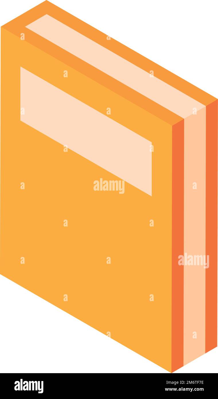isometric textbook icon Stock Vector Image & Art - Alamy