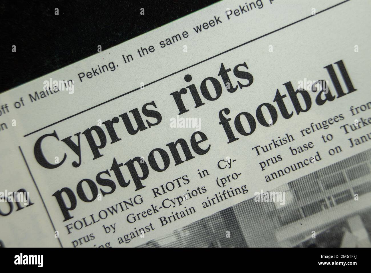 Cyprus 1975 hi-res stock photography and images - Alamy