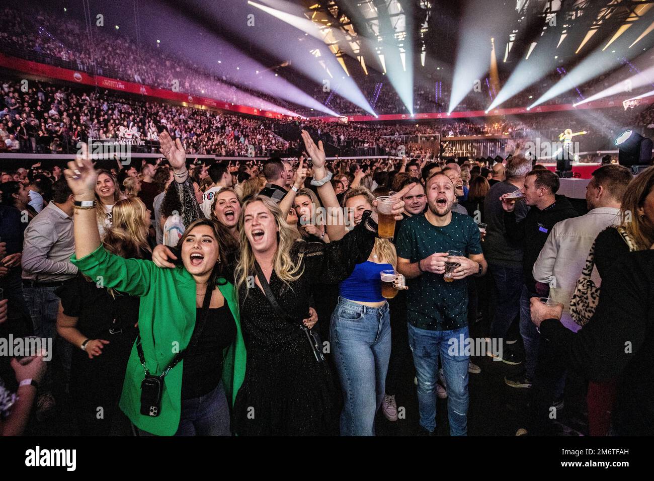ROTTERDAM - Audience during the first show of the new Friends of Amstel ...
