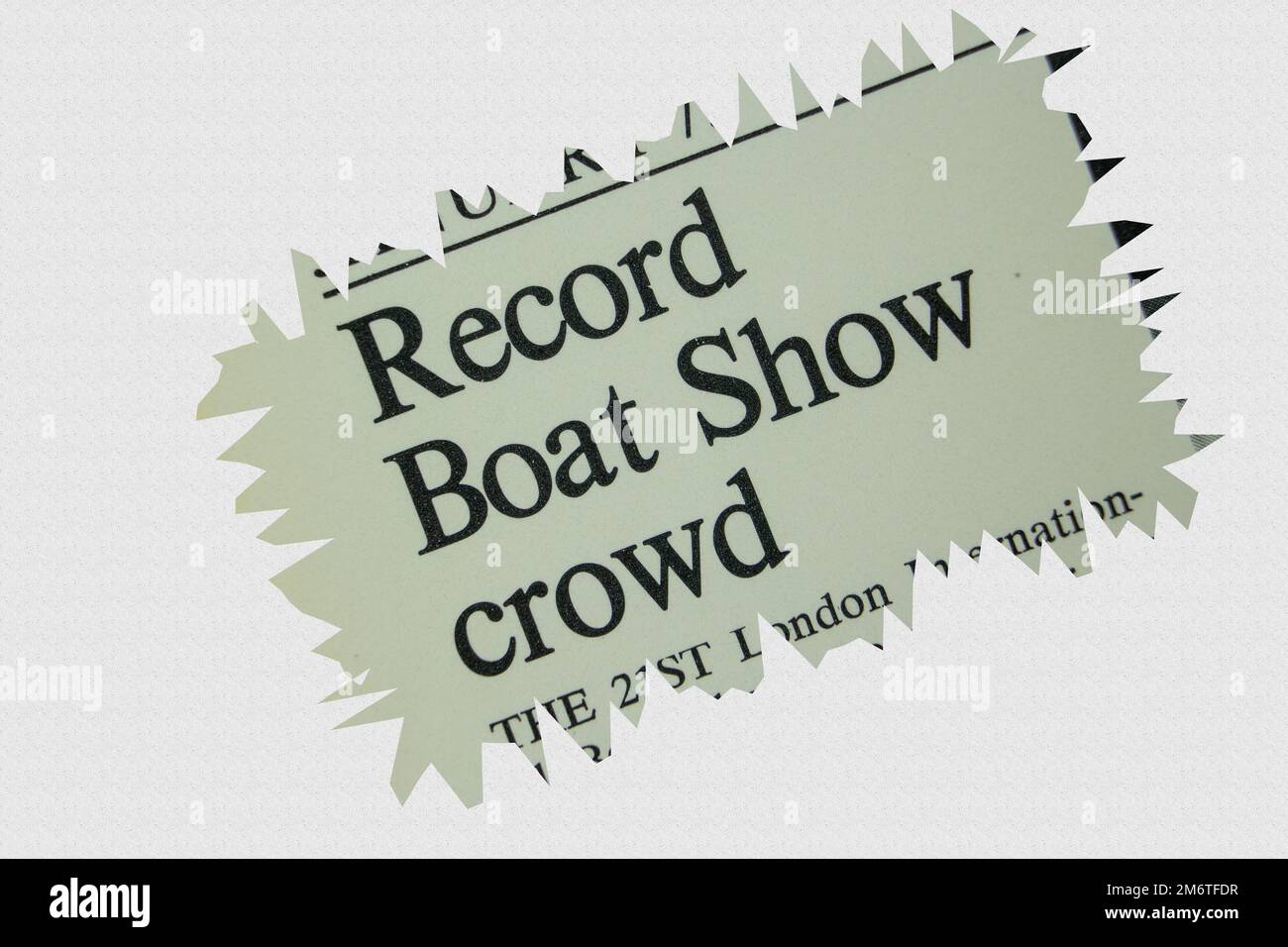 Daily record newspaper hi-res stock photography and images - Alamy