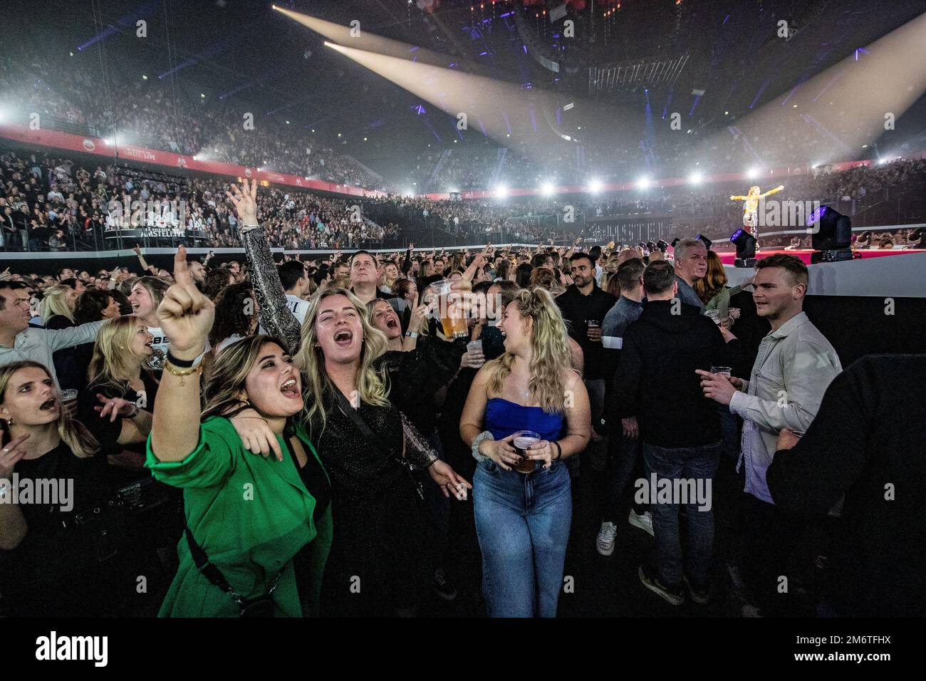 ROTTERDAM - Audience during the first show of the new Friends of Amstel ...