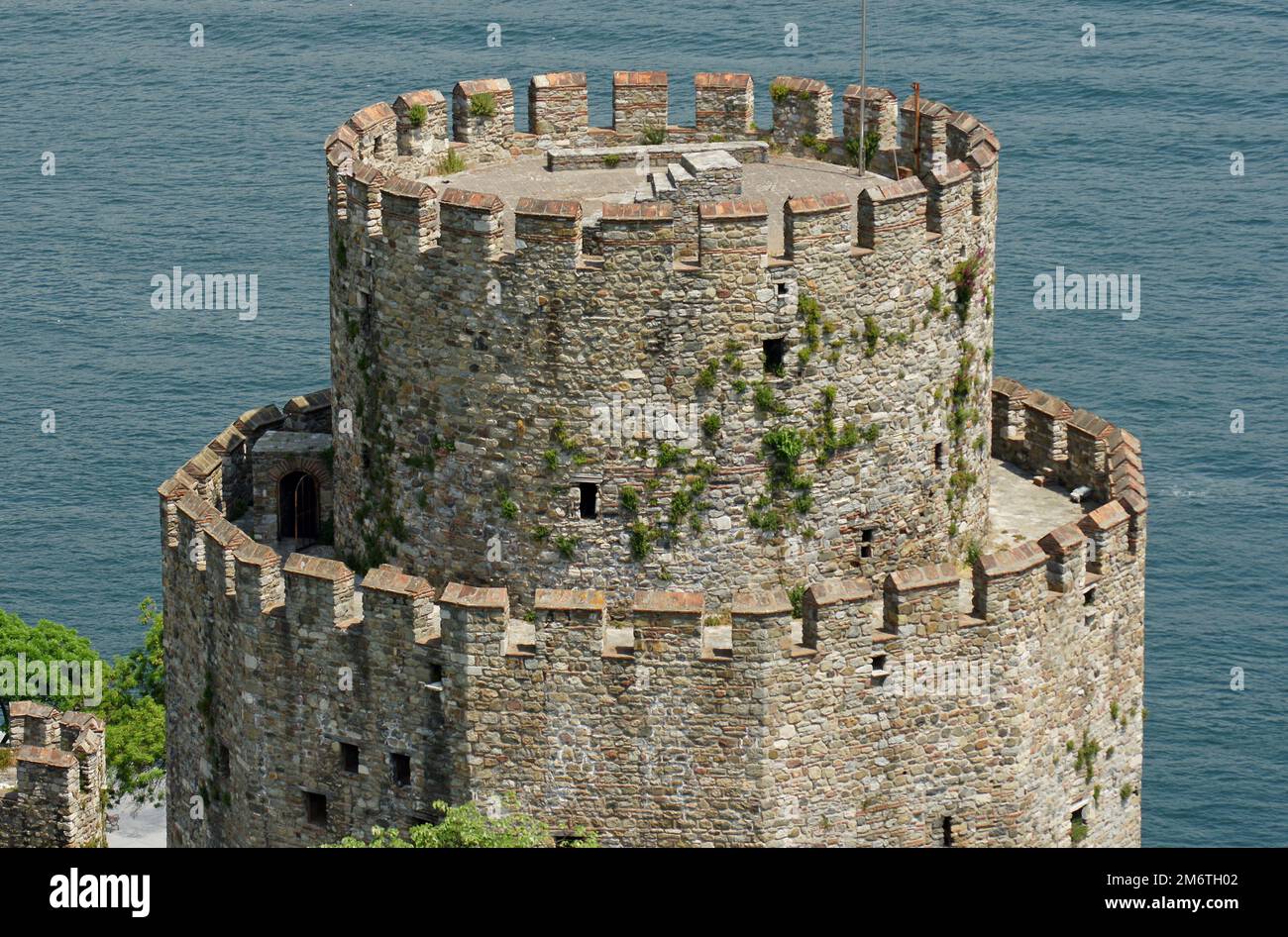 Rumeli Hisarı Castle, located in Istanbul, Turkey, was built by Fatih ...