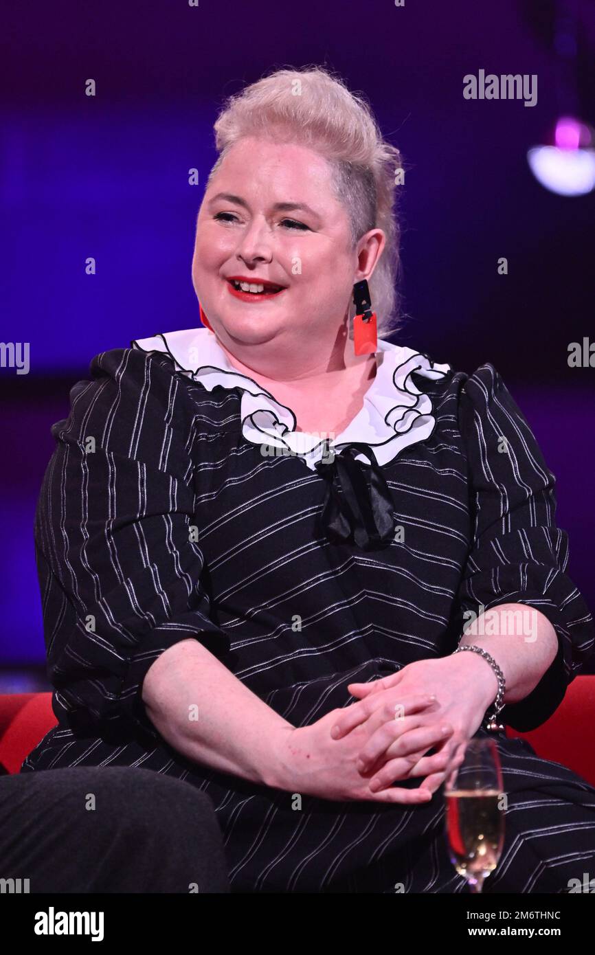 EDITORIAL USE ONLY Siobhán McSweeney during filming for the Graham ...