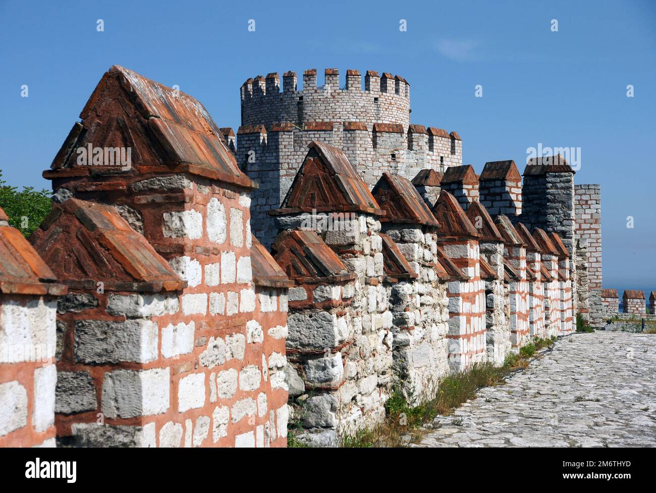 Yedikule Walls, located in Istanbul, Turkey, were built during the ...