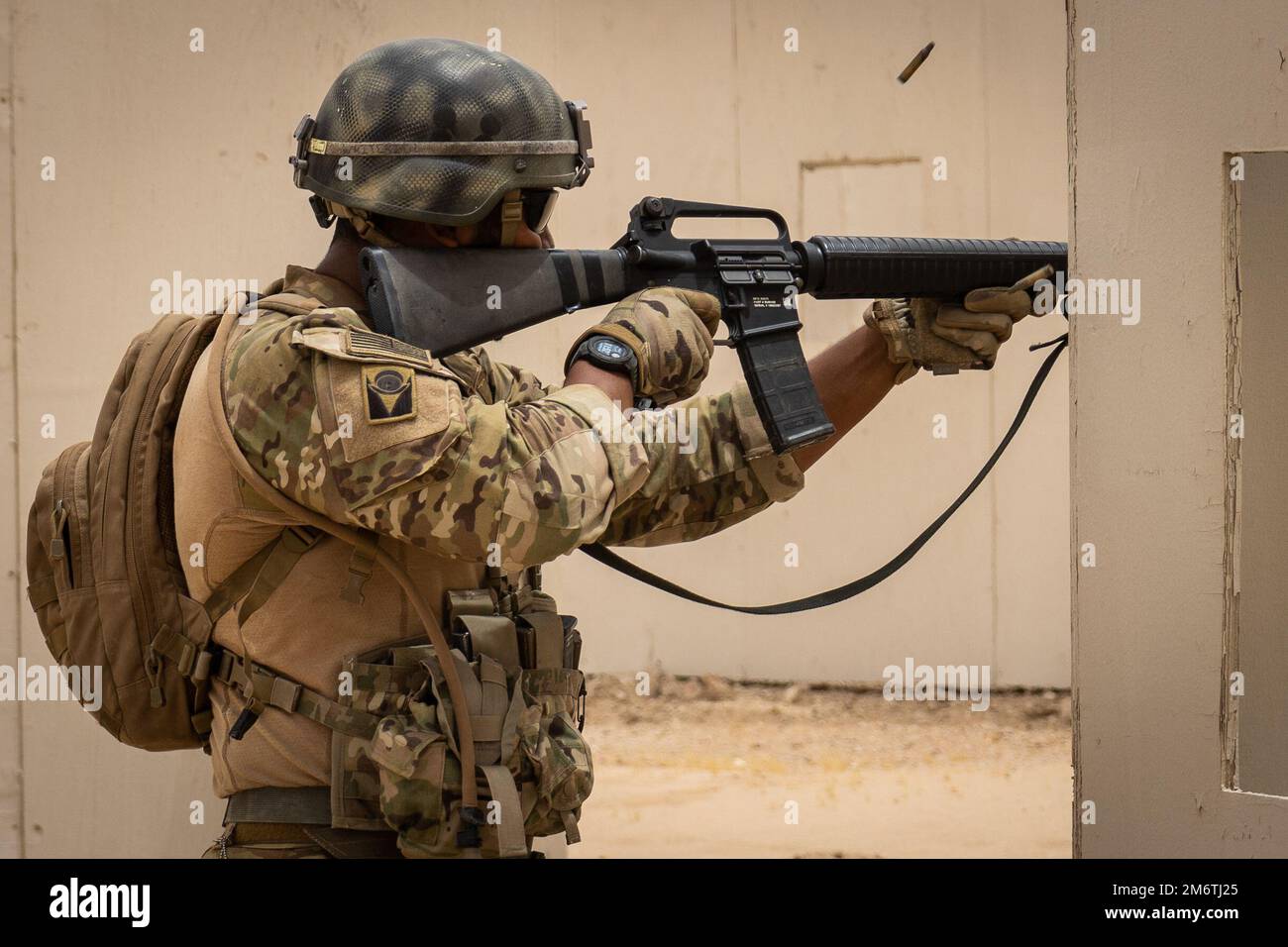 Spc. Eric Whiteside, 1st Combined Arms Battalion, 163rd Cavalry ...