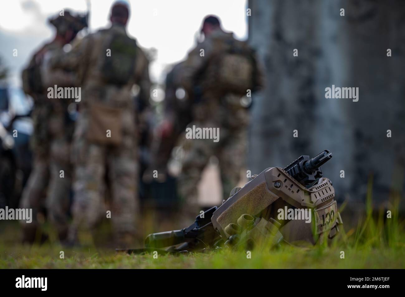 U.S. Air Force Special Tactics operators assigned to the 24th Special ...