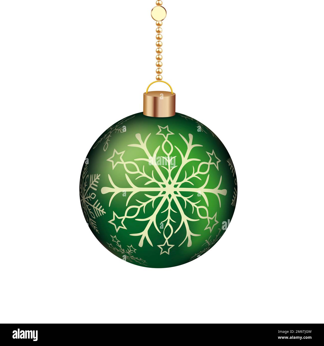 Christmas background template green Cut Out Stock Images & Pictures - Alamy