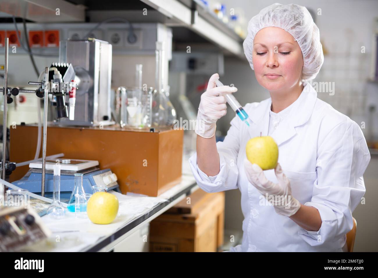 Food safety laboratory scientist concept hi-res stock photography and ...