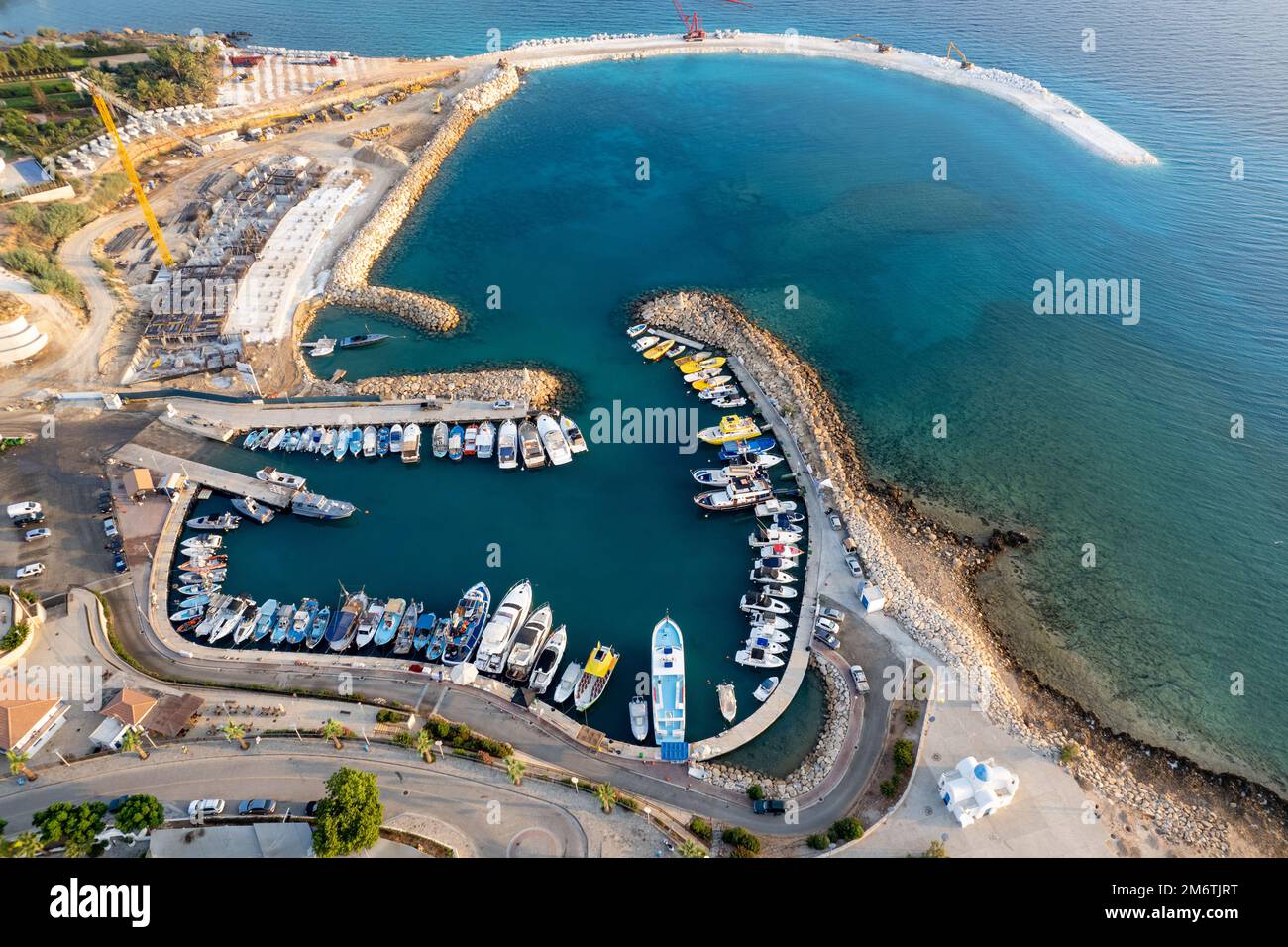 Paralimni aerial hi-res stock photography and images - Alamy