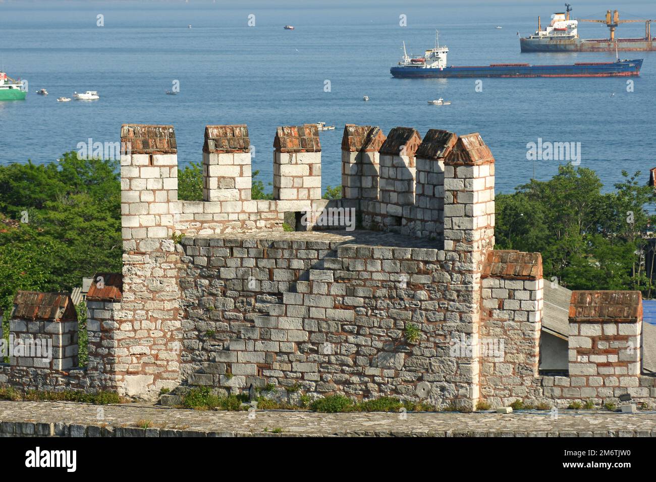 Yedikule Walls, located in Istanbul, Turkey, were built during the ...