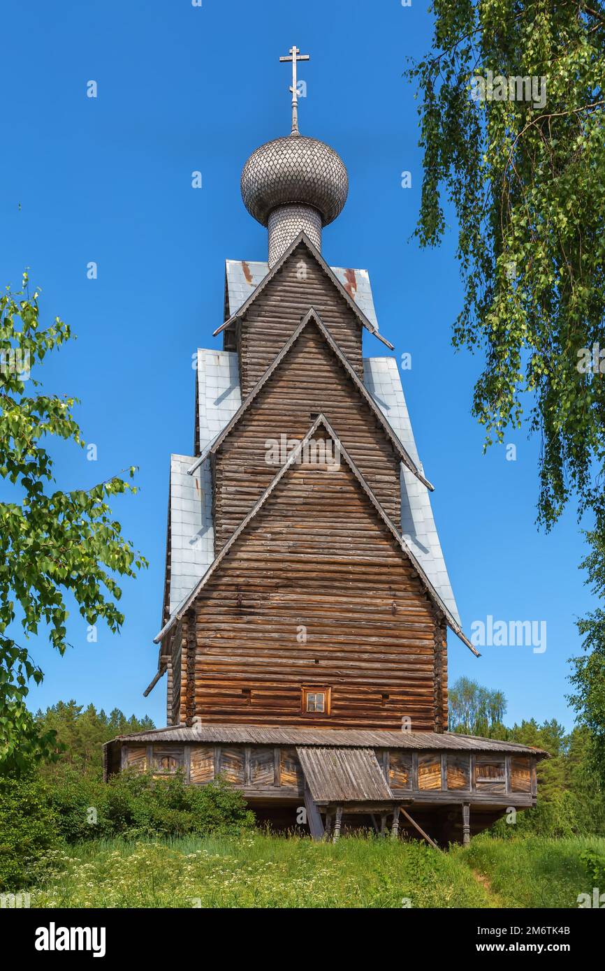 Church of John the Baptist, Shirkovo, Russia Stock Photo - Alamy